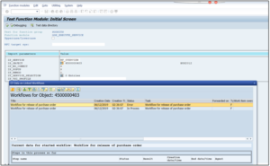 How to Display Workflow Log or Start Workflow in Custom Report in SAP in one click?